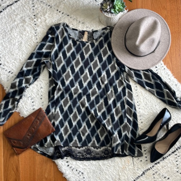 Mystree | Sweaters | Mystree Open Lace Back Blouse | Poshmark
